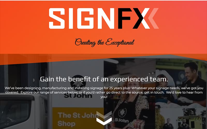 Sign FX Ensures high scores in health and safety audits and successful ...
